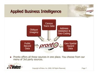 e2Value Pronto Brochure 3 09 | PDF