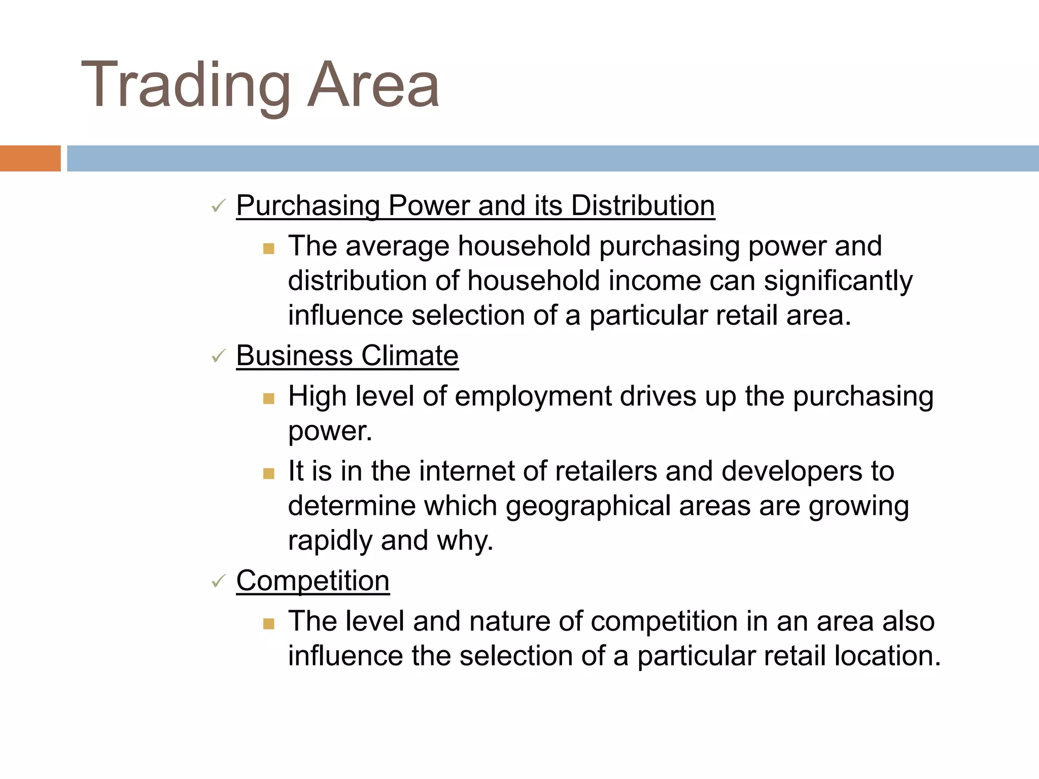 RETAIL LOCATION STRATEGY | PPTX