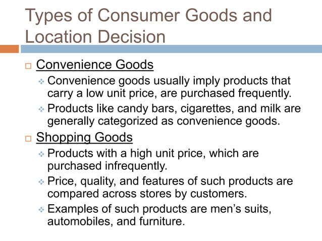 RETAIL LOCATION STRATEGY | PPTX | Malls & Shopping Centers | Attractions