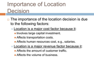 RETAIL LOCATION STRATEGY | PPTX