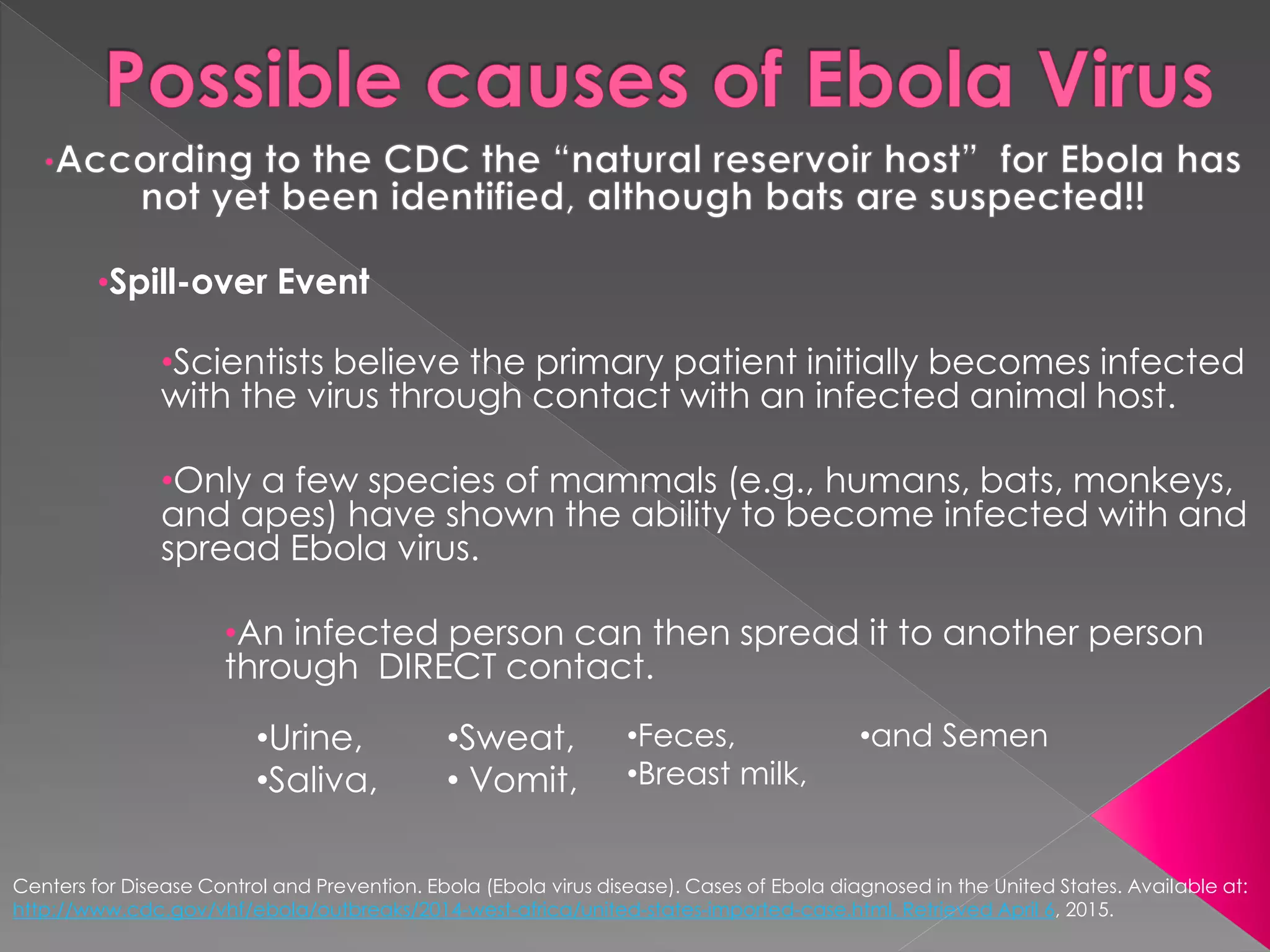epidemiology project powerpoint | PPT