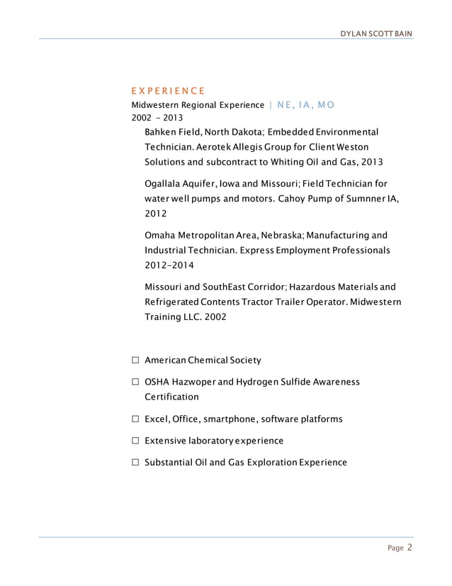 DYLAN SCOTT BAIN | PDF