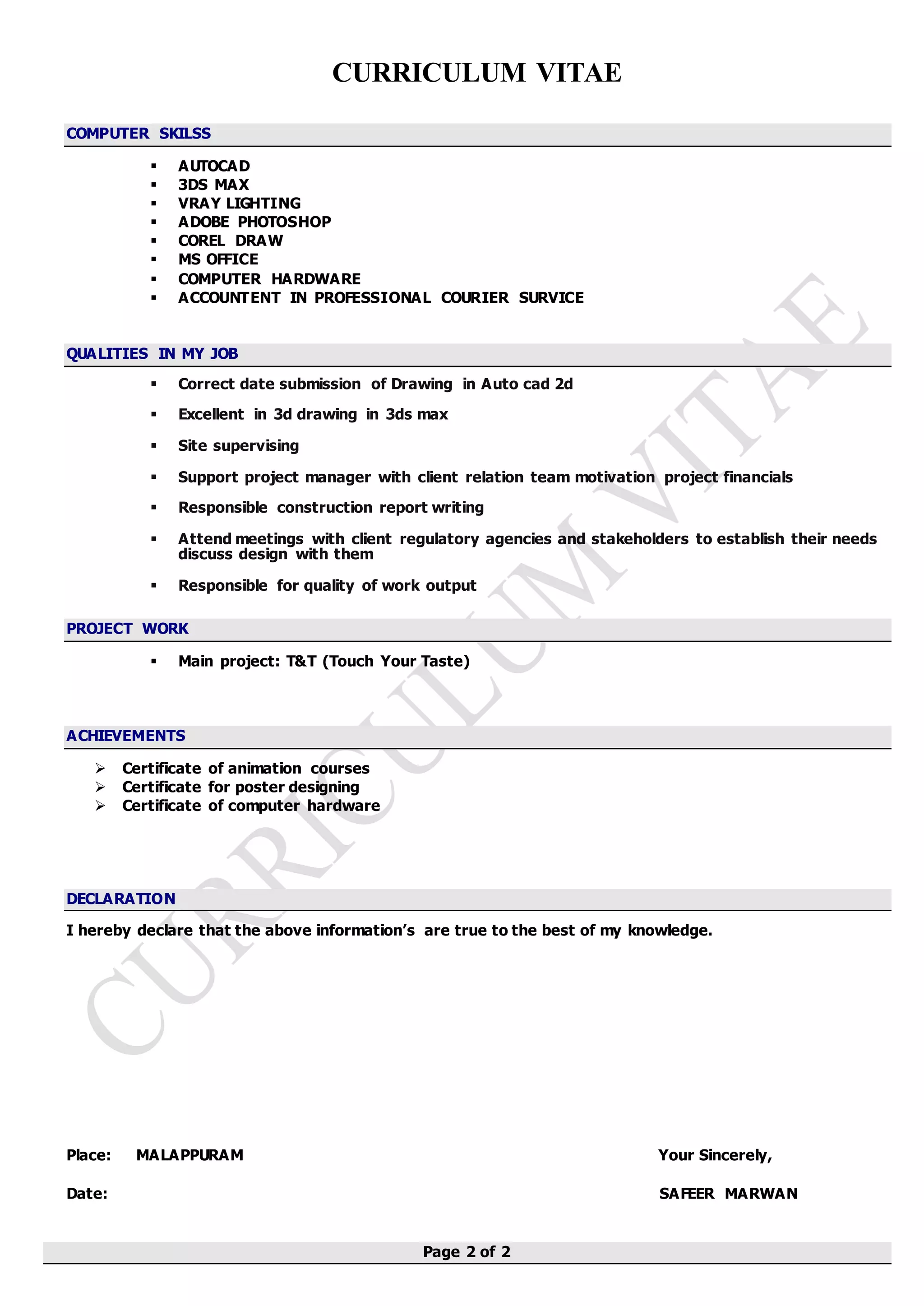 cv qatar new (1) | DOCX