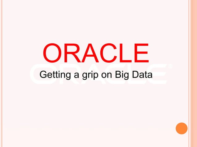 final oracle presentation | PPTX
