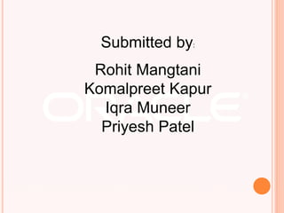 final oracle presentation | PPTX