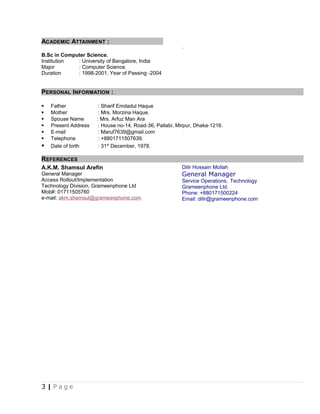 Resume_Maruf Kamal | DOC