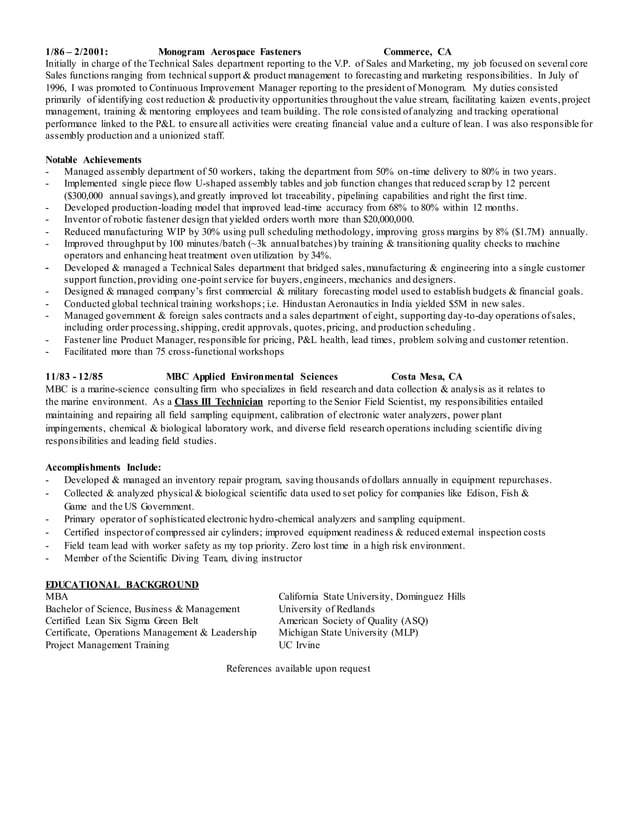 Resume_Joe_Belanger Oct 15 | PDF
