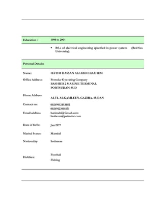 HATIM_HASSAN_ALI--CV (1) | DOCX