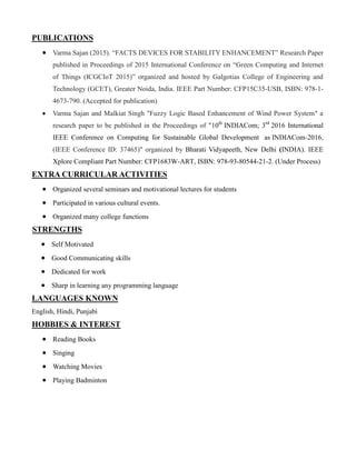 Sajan resume-1 | PDF