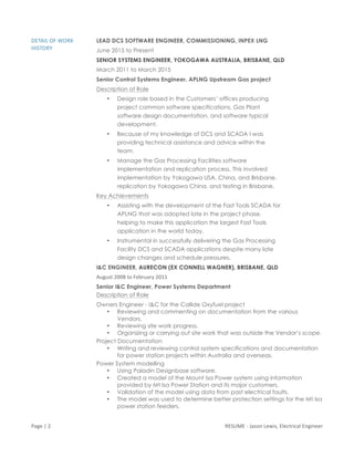 Resume - Jason Lewis | PDF