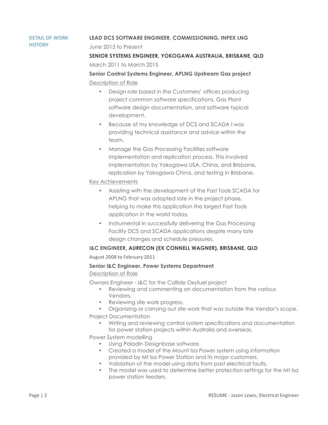 Resume - Jason Lewis | PDF