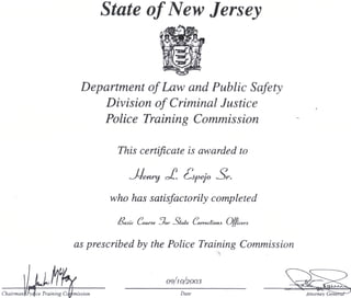 NJDOC Cert1 | PPT