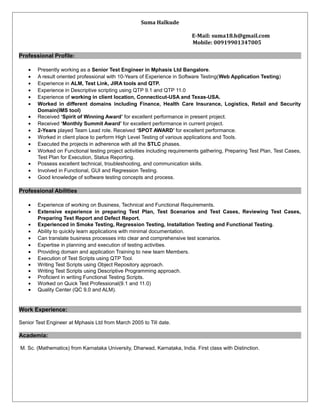 Suma_Halkude_Resume | PDF