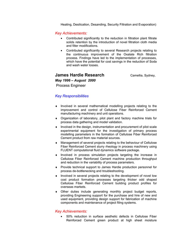 Personal Resume of Darrell CordeiroV3 | PDF | Free Download