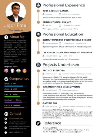 CV_Jigar | PDF