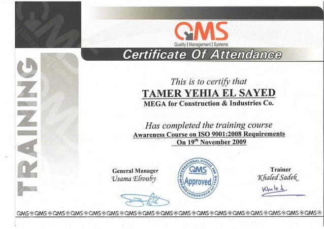 Tamer Yehai CV REV4 | PDF