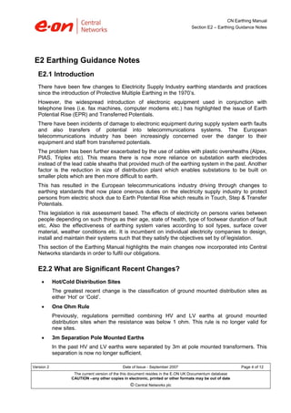E2 earthing manual earth guidance notes | PDF | Geology | Science