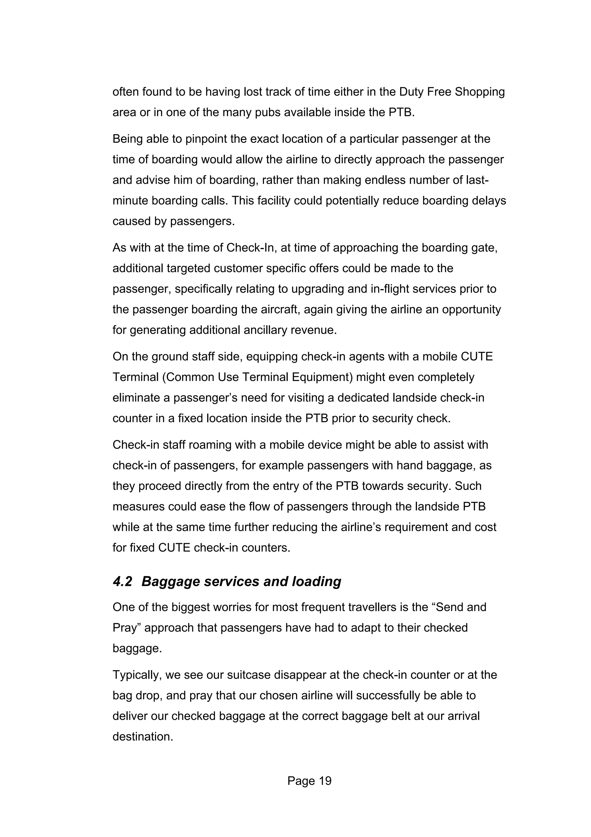 Paper Logistics - Passenger Handling Process and Value Chain ...