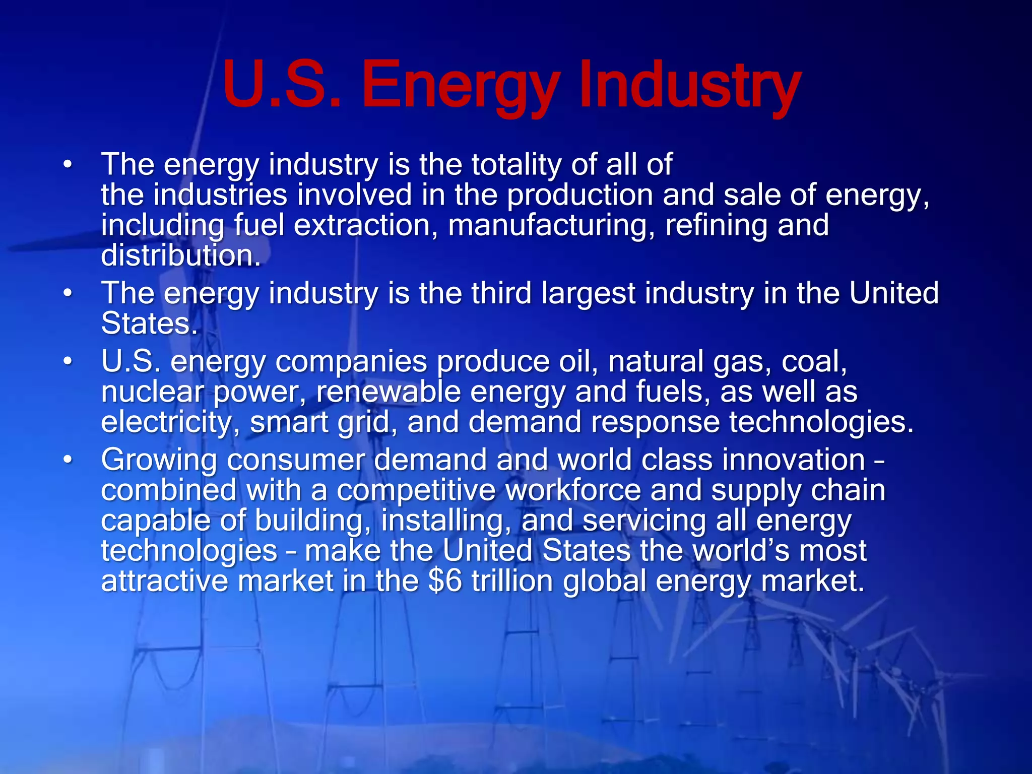 Energy Industry Trends JTan | PPT