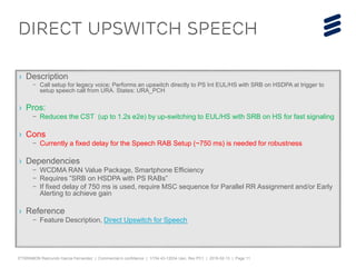 E2 e+call+setup+time+(cst)+enhacenments p3_benchmarking | PPTX
