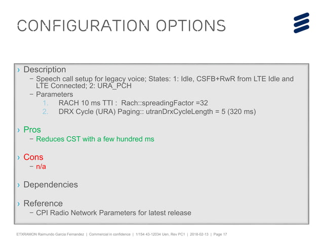E2 e+call+setup+time+(cst)+enhacenments p3_benchmarking | PPTX ...
