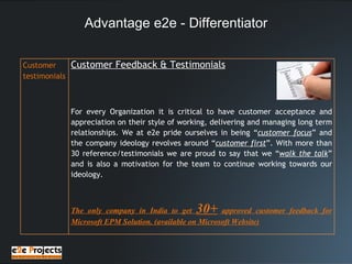 e2e Projects Profile | PPT