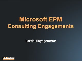 e2e Projects Profile | PPT