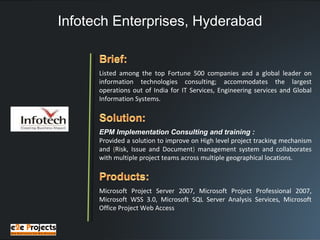 e2e Projects Profile | PPT