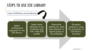 End to End Communication protection | PDF