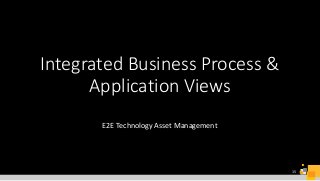 E2E technology Asset Management Transformation Example | PPTX