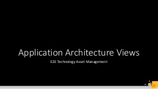 E2E technology Asset Management Transformation Example | PPTX