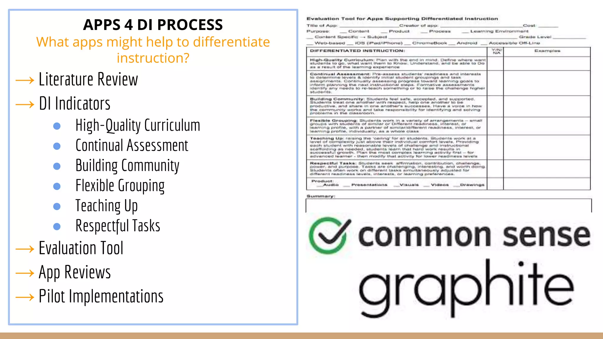 Exploring apps for differentiating instruction | PDF | Educational ...