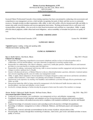 Revised_Resume | DOCX | Physical Therapy | Wellness