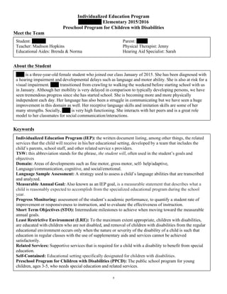 IEP | PDF