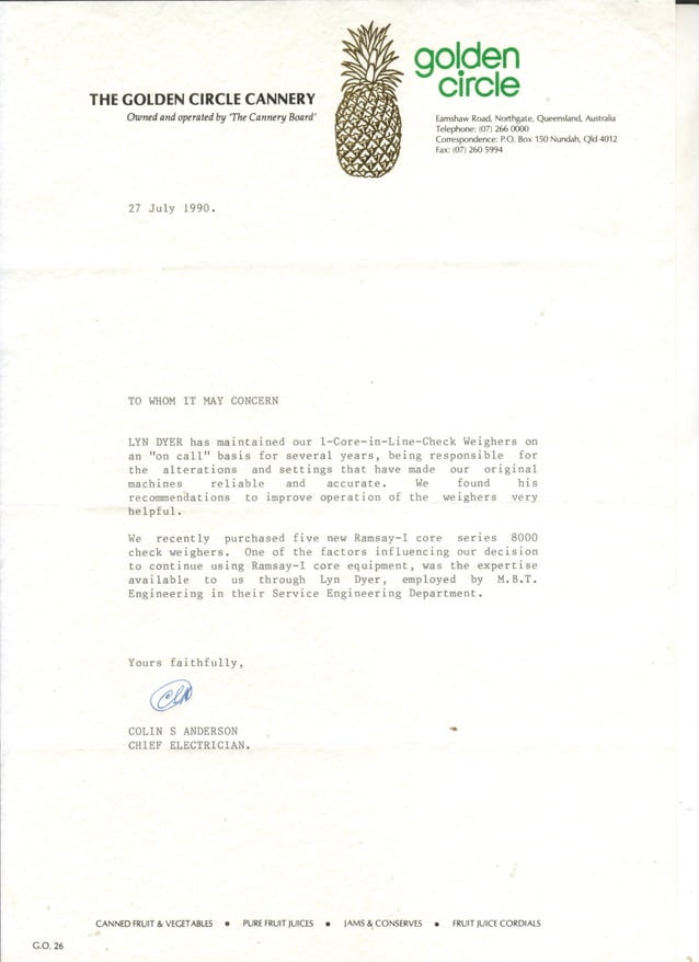 Golden Circle Testimonial | PDF