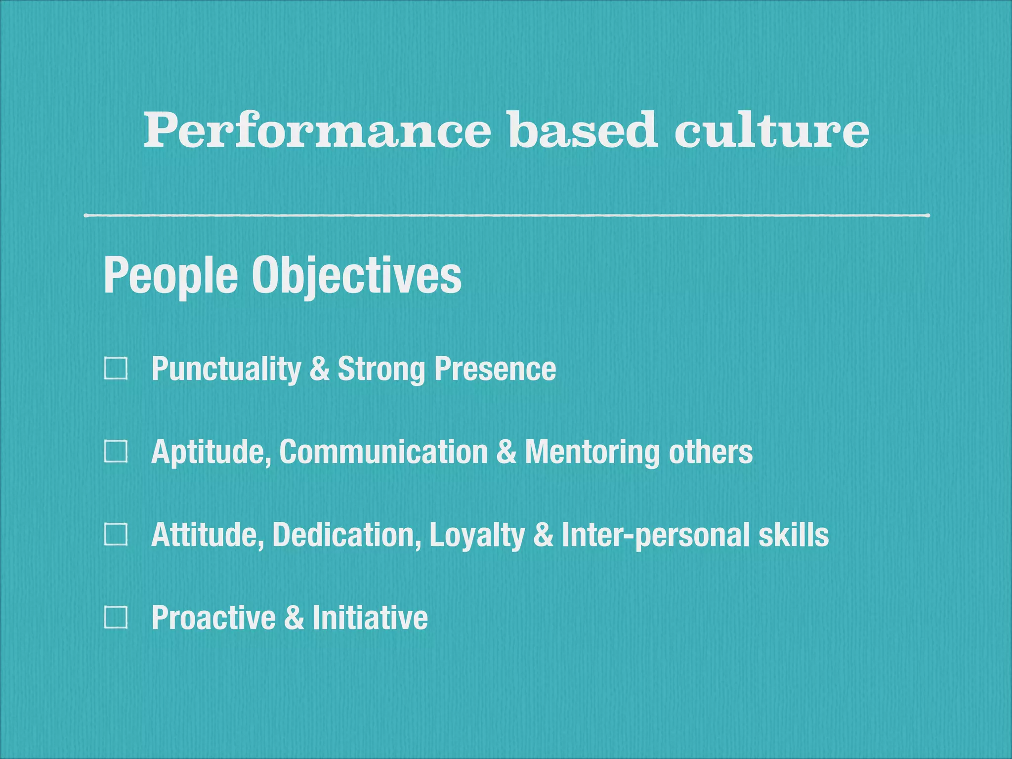 E2logy performance based culture | PPT