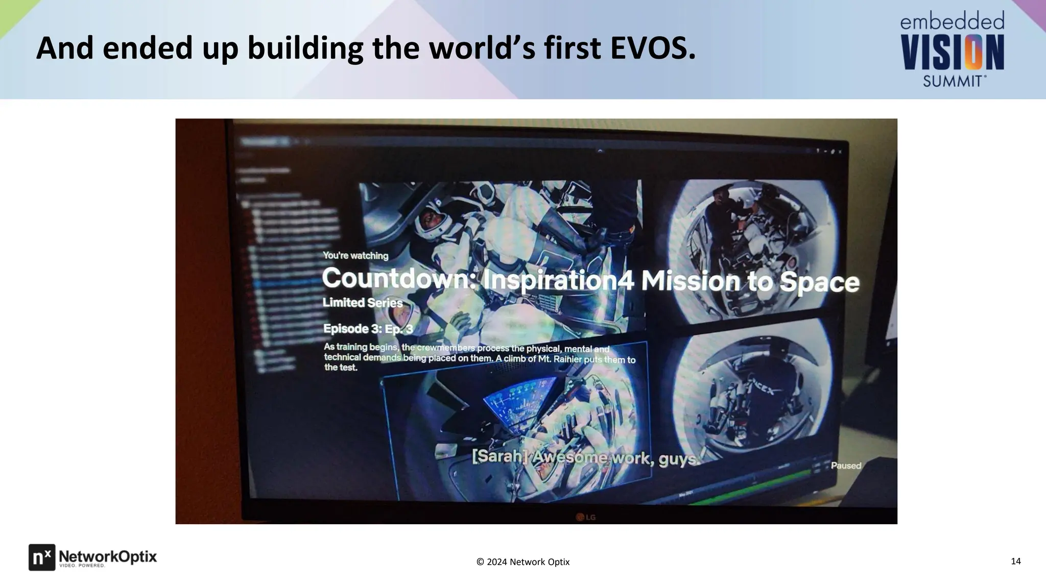 “Nx EVOS: A New Enterprise Operating System for Video and Visual AI,” a ...