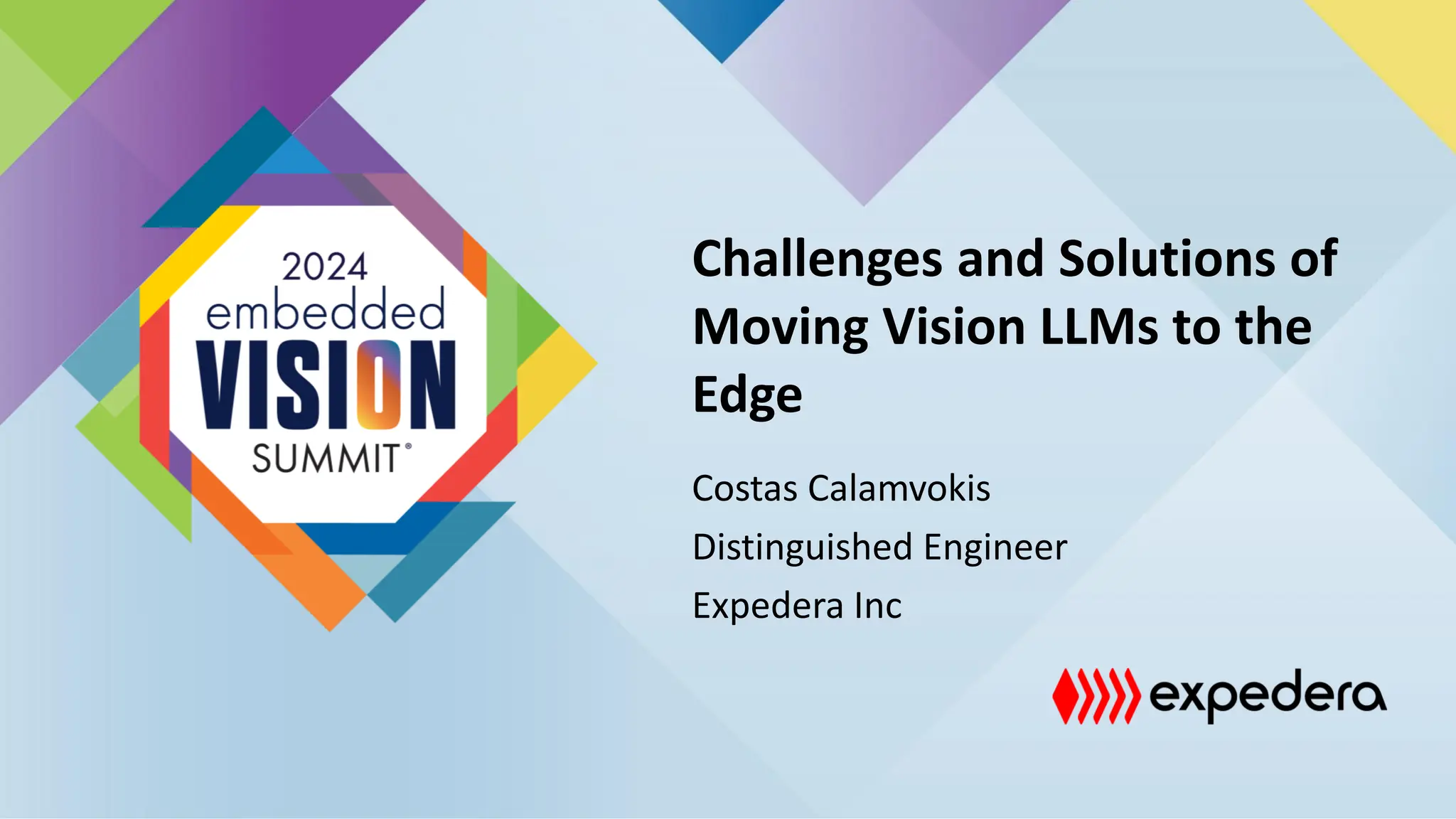 “Challenges and Solutions of Moving Vision LLMs to the Edge,” a Presentation from Expedera | PDF