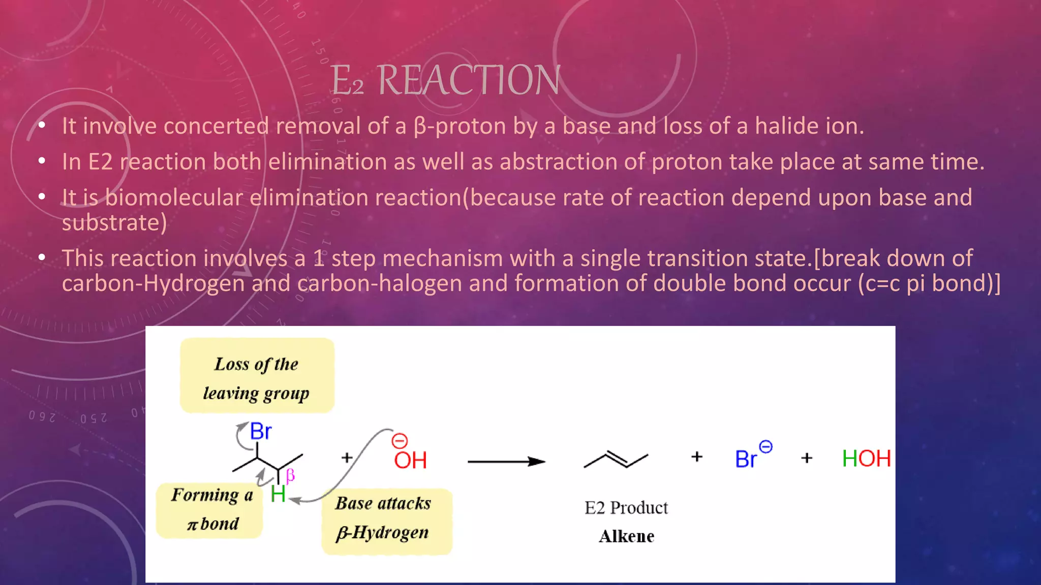E2 reaction by ramkesh chauhan | PPT