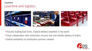 E2S Company overview | PDF