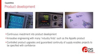 E2S Company overview | PDF