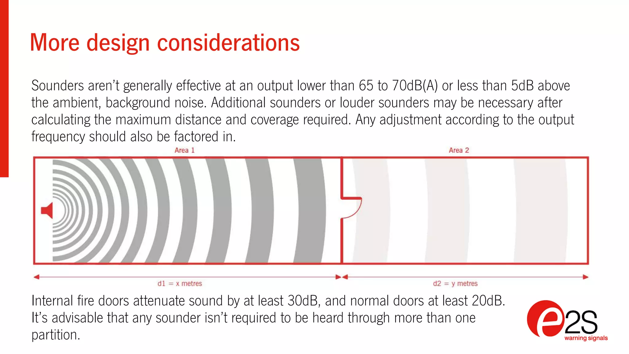 E2S warning signals - guide to specifying audible signals | PDF