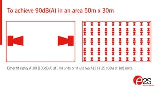 E2S warning signals - guide to specifying audible signals | PDF
