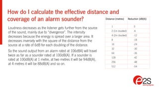 E2S warning signals - guide to specifying audible signals | PDF