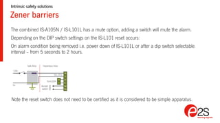 E2S warning signals - intrinsically safe solutions | PPT