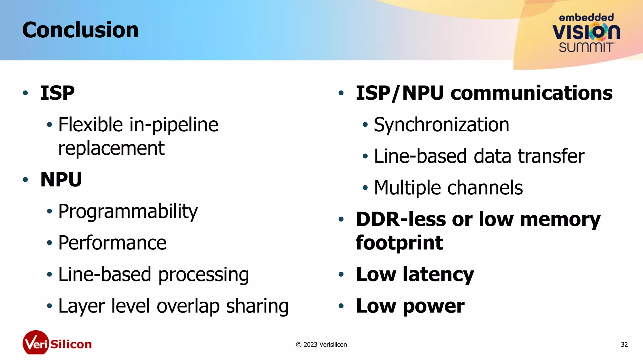 “AI-ISP: Adding Real-time AI Functionality to Image Signal Processing with Reduced Memory ...