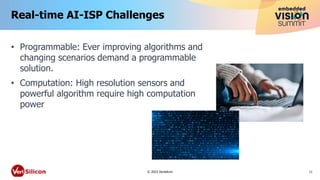 “AI-ISP: Adding Real-time AI Functionality to Image Signal Processing with Reduced Memory ...
