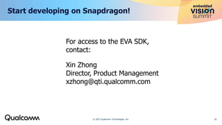 “Develop Next-gen Camera Apps Using Snapdragon Computer Vision ...