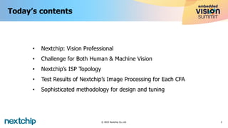 “Optimized Image Processing for Automotive Image Sensors with Novel ...