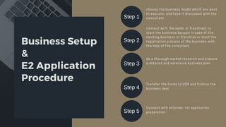 E2 treaty investor visa | PDF